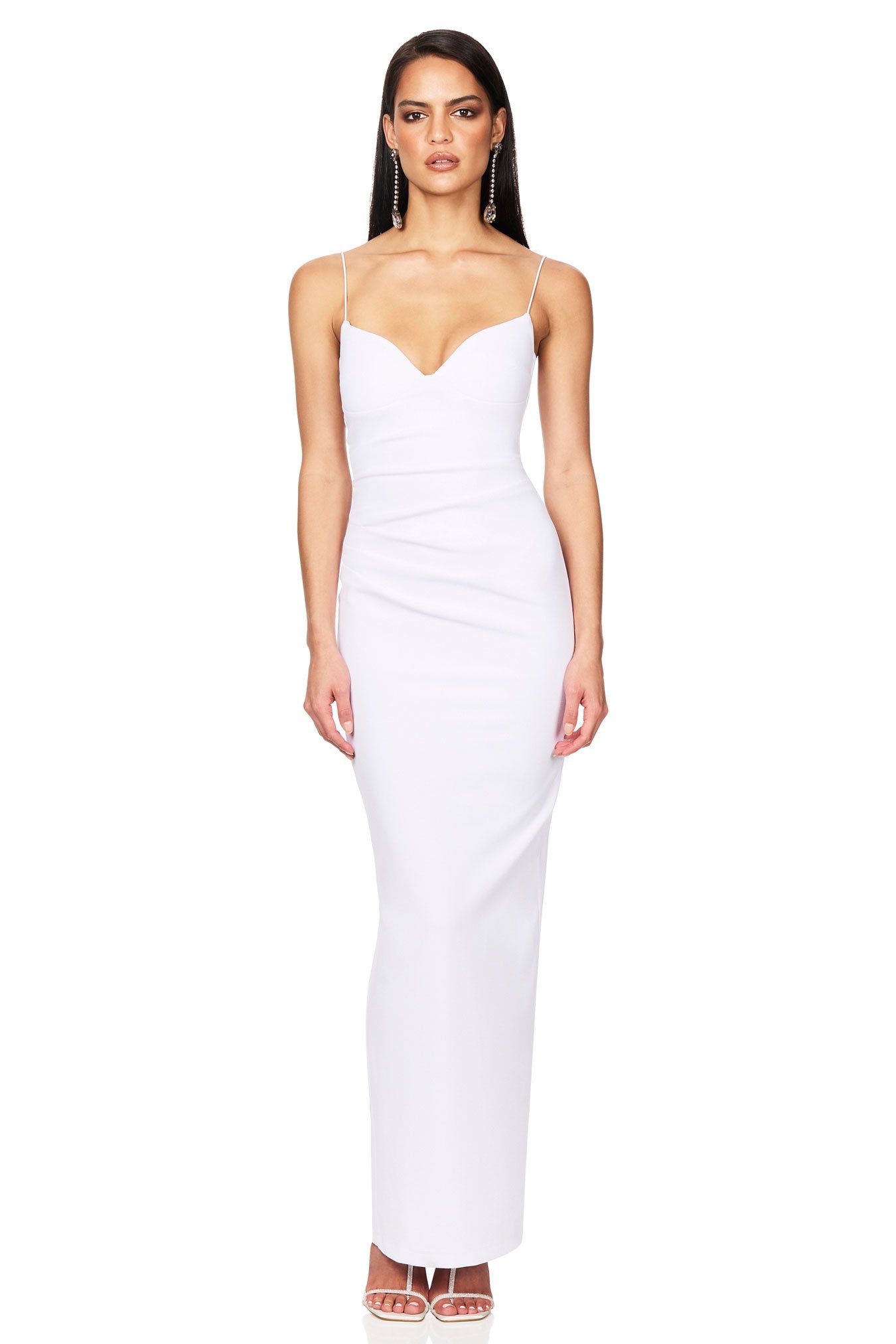 Nookie Affinity Maxi Dress - White | JAUS