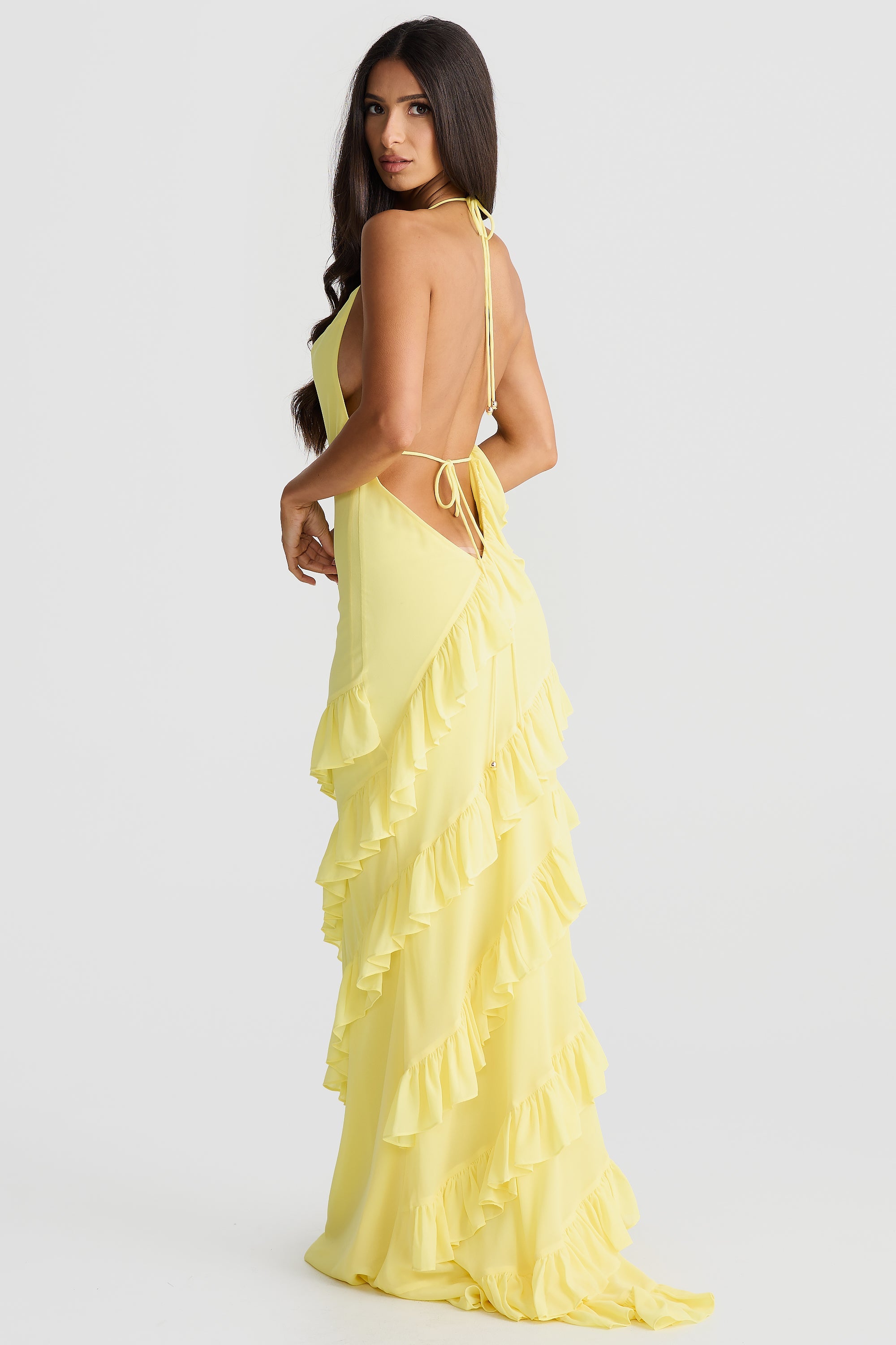 Milana Dress - Butter Yellow | JAUS