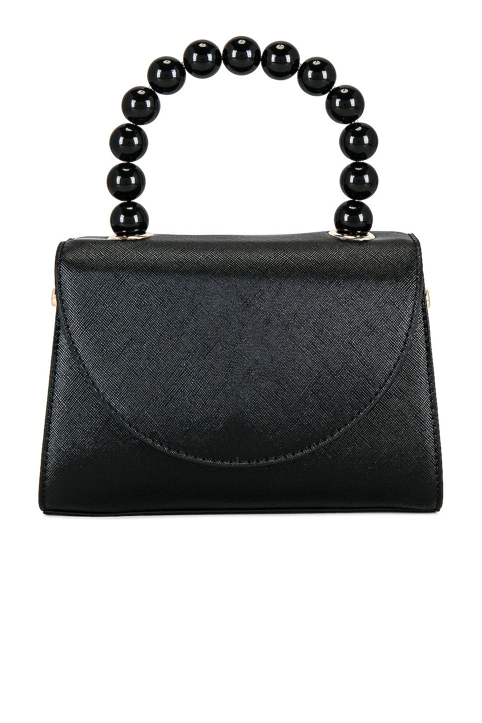 Wendy Acrylic Bead Bag - Black | JAUS