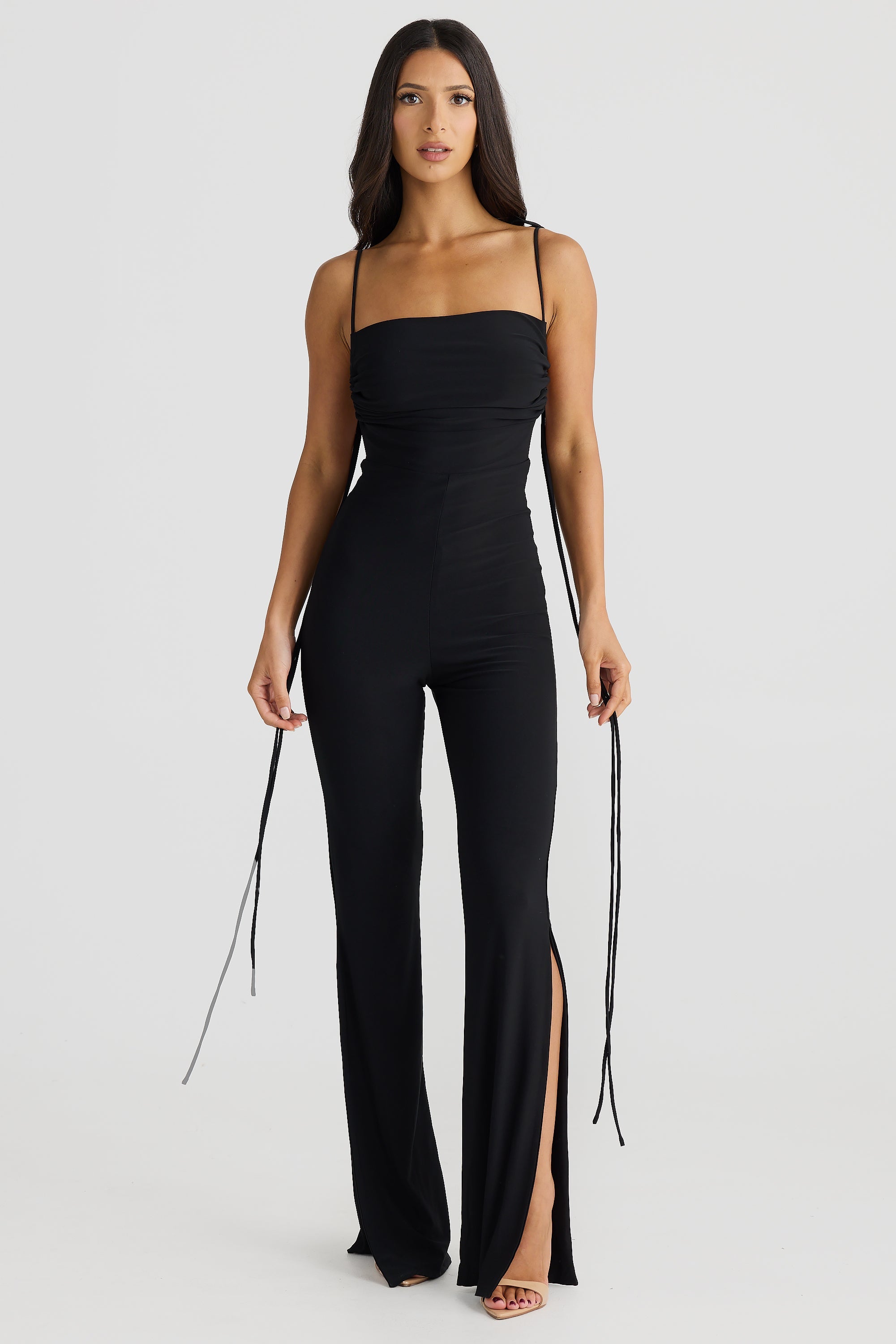 Selene Multi-Way Jumpsuit - Black | JAUS